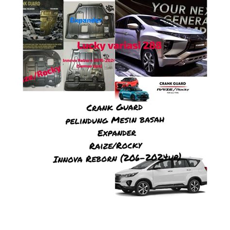 Jual Crankguard Crank Guard Cover Tutup Mesin Pelindung Mesin Bagian Bawah Raize Rocky Innova