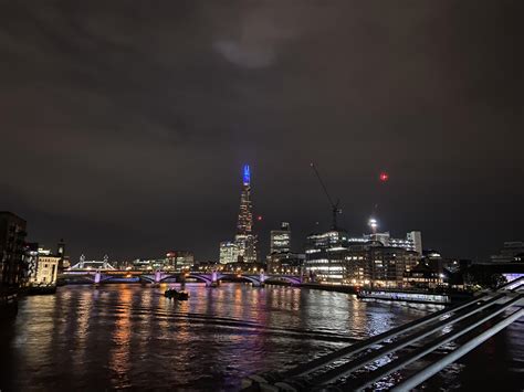 The Shard Lights And Reflections R London