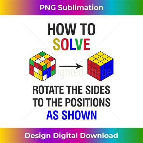 How To Solve Cubes Funny Speed Cubing Math Lover Eco Frien Inspire