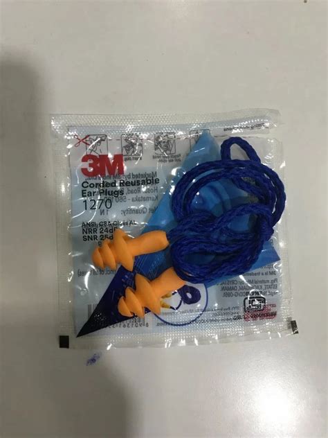 Safety Earplug Orange 3m Reusable Ear Plug 1270 For Noise Reduction At ₹ 15 Piece In Pune