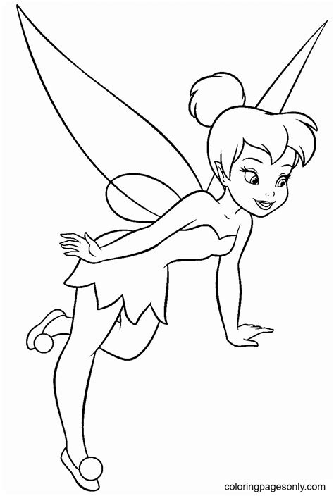 Tinkerbell Face Template