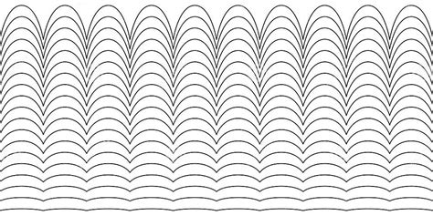 A Set Of Wavy Zigzag Horizontal Wiggly Lines Stock Vector Illustration Of Amplitude Pattern