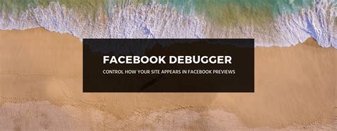 how to use facebook debugger to fix images in shares