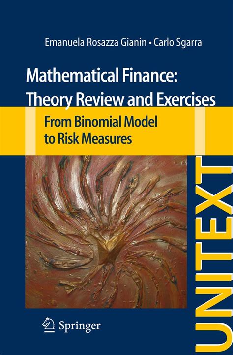 Buy Mathematical Finance Theory Review And Exercises From Binomial
