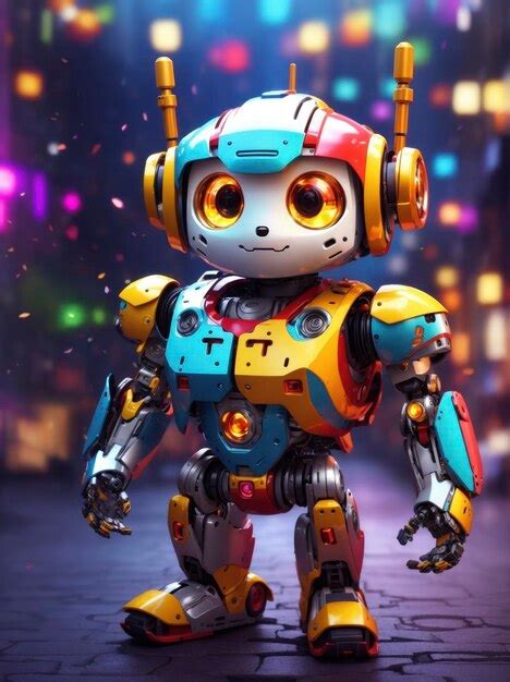 Premium Ai Image Exploring An Rc Cute Robot Fantasy