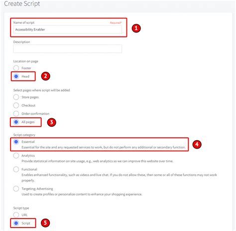 Bigcommerce Accessibility Enabler Installation Guide