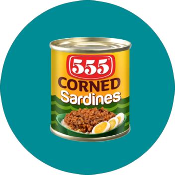555 Corned Sardines 100g Century Pacific Foodservice
