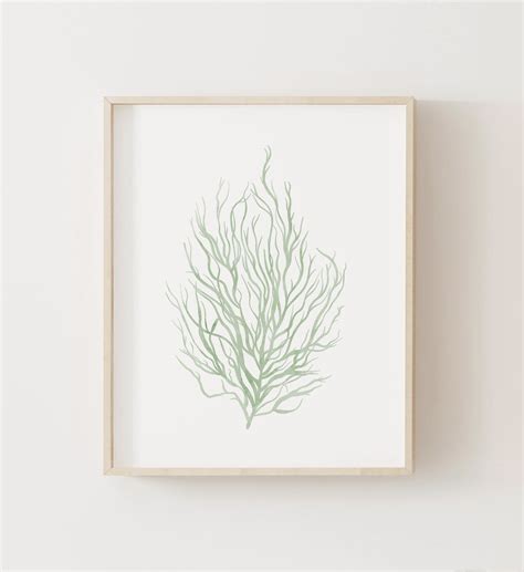Seaweed Print No 1 Little Folk Printables
