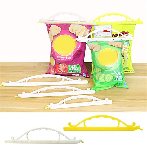Mtvxesu New Chip Bag Clips Airtight Bag Sealers With Handle Durable