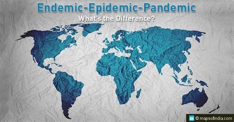 Endemic Epidemic And Pandemic Whats The Difference