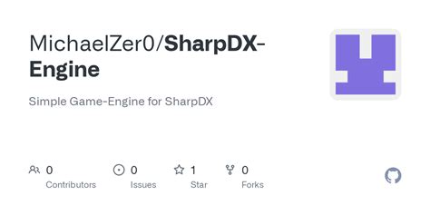 github michaelzer0 sharpdx engine simple game engine for sharpdx