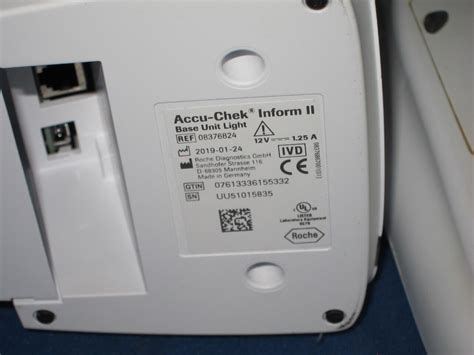 Cobas Accu Check Inform Ii 05060303 Glucose Analyzer Auction