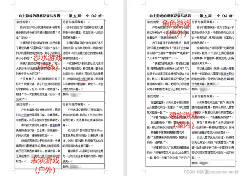 【办公类 16 10 01】（一周5个场地相同）“2023下学期 中4班 自主游戏观察记录（python 排班表系列） csdn博客