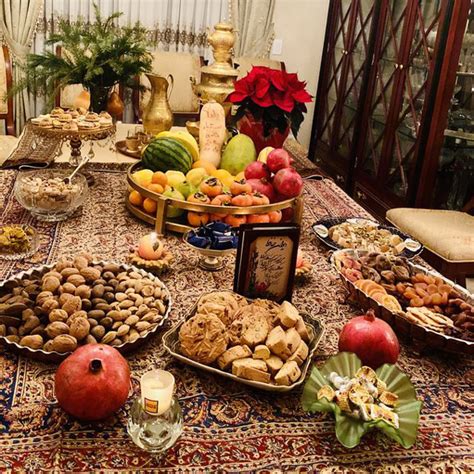 عکس تزیین شب یلدا مبارک ساده و شیک برای عروس و مدرسه