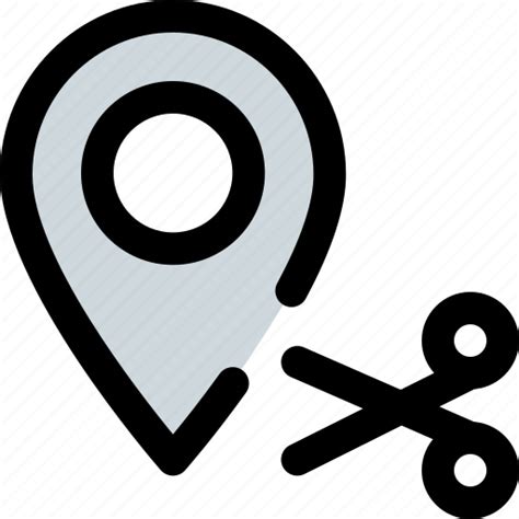 Location Scissor Pointer Tool Icon Download On Iconfinder