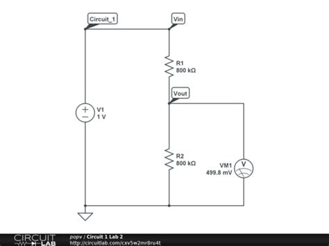 Circuit Lab CircuitLab