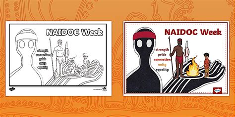 Naidoc Week Poster Pack Naidoc Week Colouring Activity
