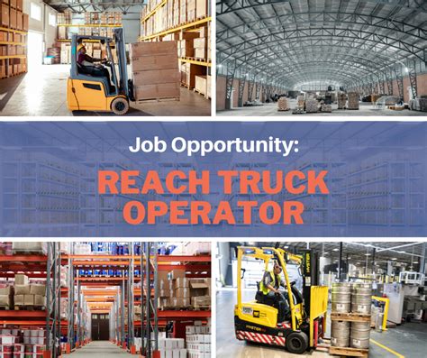 Job Opportunity Reach Truck Operator Swift Connect Inc