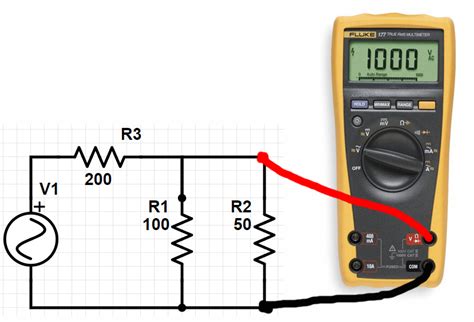 Circuit Diagram Multimeter Digital Multimeter Working Principle