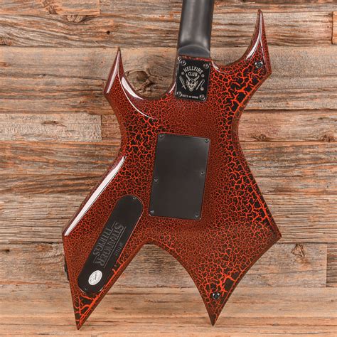 Bc Rich Stranger Things “eddies” Inspired Nj Warlock Red Crackle