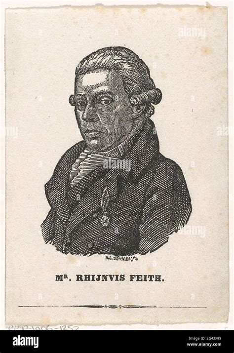 Portrait Of Rhijnvis Feith Portrait Of Rhijnvis Feith In The