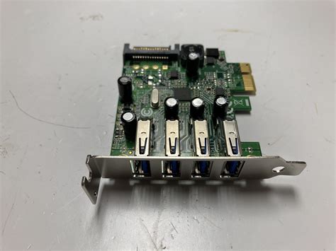 StarTech PEXUSB3S4V 4 Port PCIe USB 3 0 Card Circuit Board Modules Computer Equipment BMI