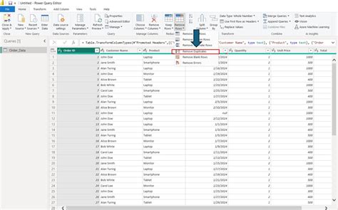 Removing Blank Or Duplicate Rows In Power Query Neotech Navigators
