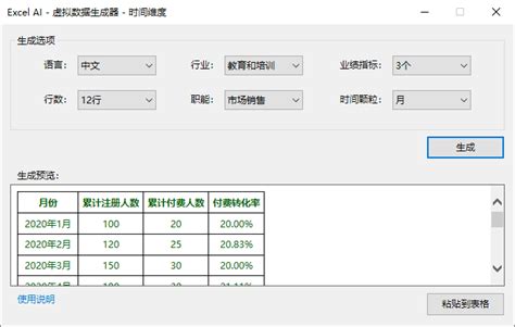 excel ai：ai智能函数插件，实现数据提取、批量转换、公式生成、数据分析 ai生产力工具