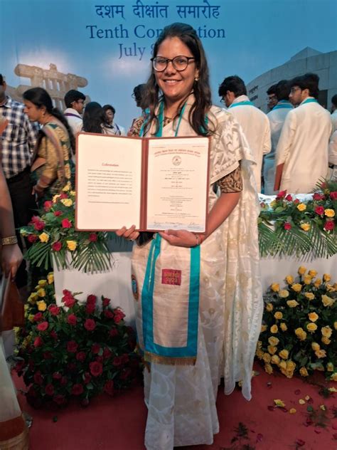 I Would Like To Share With Immense Pleasure That I Have Graduated From