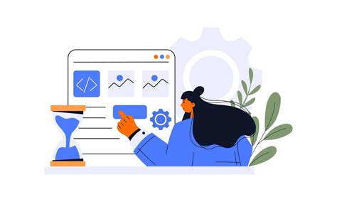 Premium Vector Web Development Illustrations People Involved In