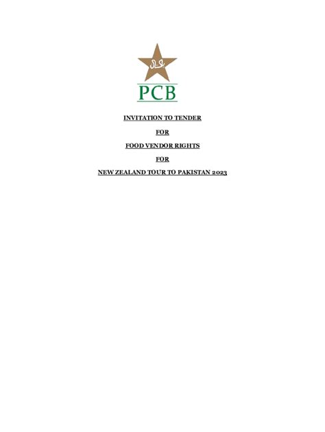 Fillable Online Pcb Statement Earlier Today New Pakistan Cricket