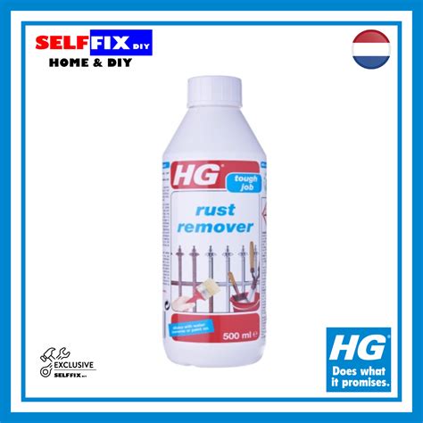 Hg Rust Remover 500ml Consumers Choice Remove Rusting Surfaces Without Sanding Lazada