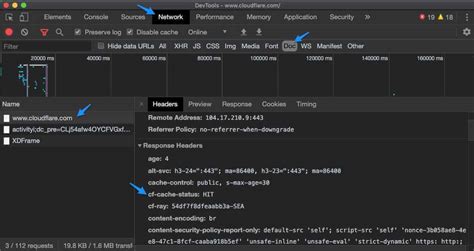 CloudFlare Status Codes Cf Cache Status Managed Server