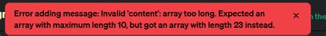 What Does This Error Mean And How Do I Fix It Invalid ‘content Array