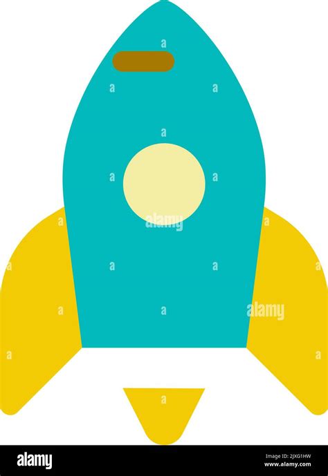 Rocket Flat Color Ui Icon Stock Vector Image And Art Alamy
