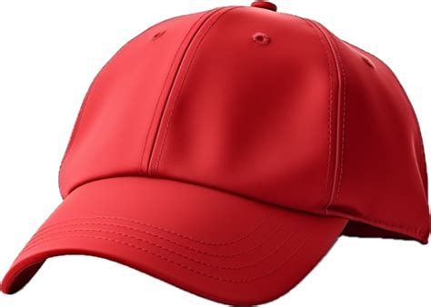 Red Cap Mockup PNGs For Free Download