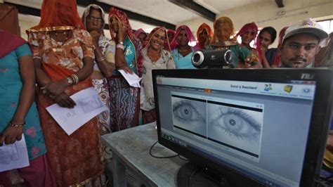 The Privacy Battle Over Aadhaar India S Huge Biometric Database The Atlantic
