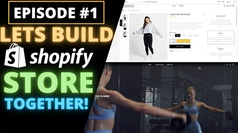 Episode 1 Building A Shopify Store Step By Step Live Youtube