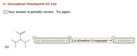 Solved Conceptual Checkpoint 07 12e Your Answer Is Partially