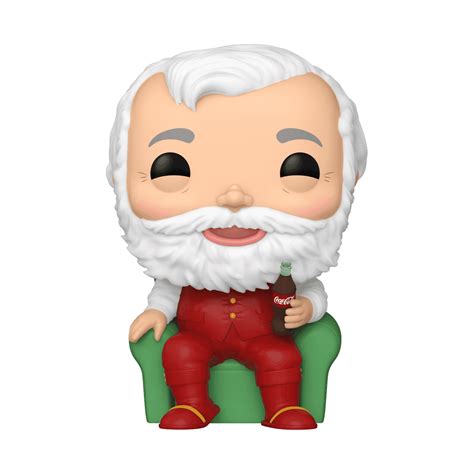 Buy Pop Coca Cola Santa In Chair At Funko