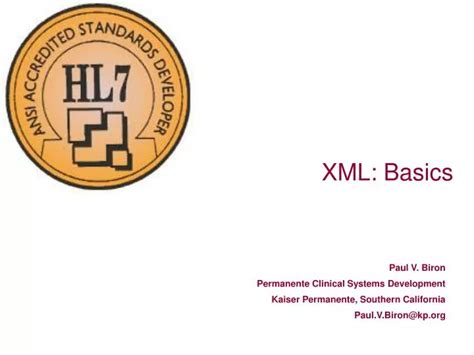 Ppt Xml Basics Powerpoint Presentation Free Download Id2940284