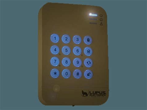 Bedienungsanleitung Lupus 12001 Lupusec Xt Keypad Bedienungsanleitung