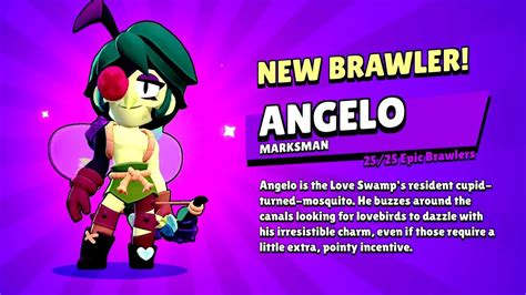 New Brawler Angelo Brawl Stars Brawlstars Youtube