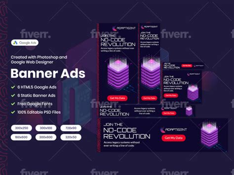 Design HTML Banner Ads For Google Ads Buy Now