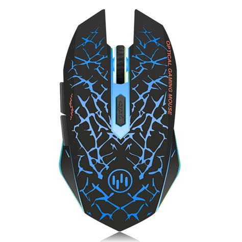Tenmos Wireless Gaming Mouse Rechargeable Silent Led Optical Computer Mice With Usb Receiver