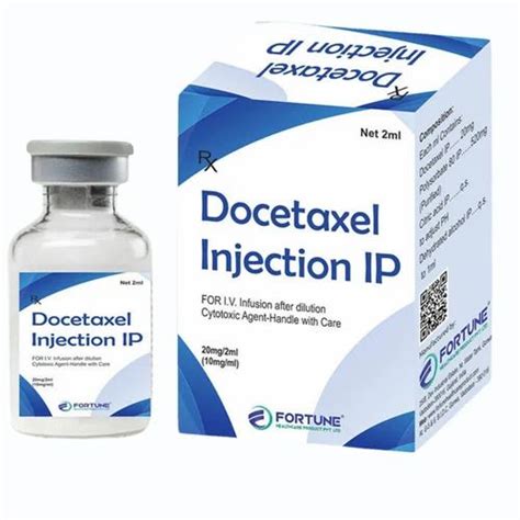 Docetaxel Injection I P 20 Mg At ₹ 4500 Vial Docetaxel Injection In