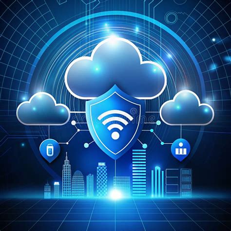 Cloud Computing Technology Concept 3d Isometric Illustration Stock Illustration Illustration