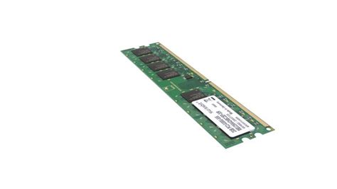 D DDR SDRAM Memory Module TurboSquid