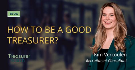 How To Be A Good Treasurer For An Organization