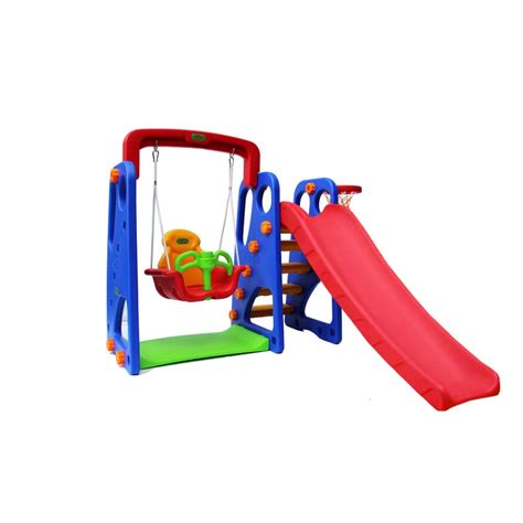 Детская игровая площадка Perfetto Sport: горка + качели Жук PS-031 ...